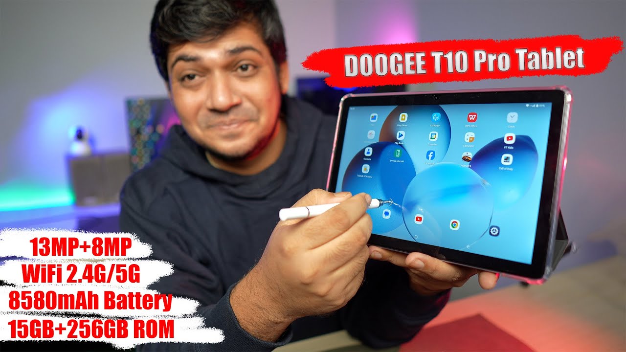 DOOGEE T10 Pro Tablet,10 Inch Android Tablets | Best Budget Tablet With 4G SIM - YouTube