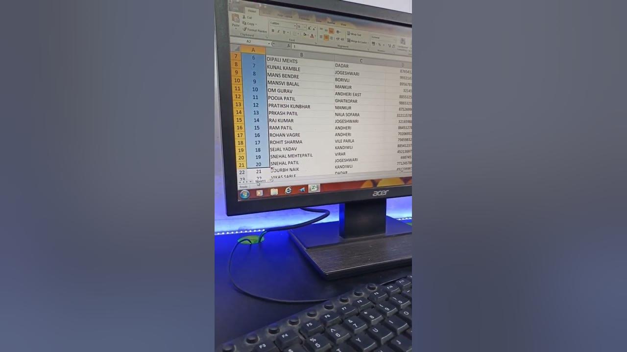 Excel Hack ๐ Excel Trending Youtubeshorts Computer Reels Shortvideo Laptop Viral Best