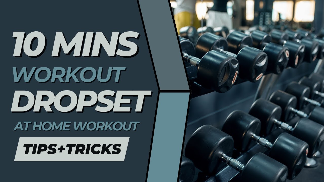 Drop Set Workout | 10 Minutes - Full Body - YouTube