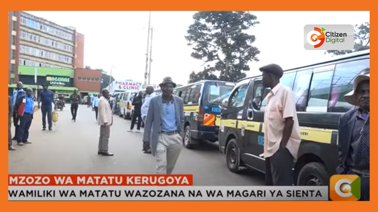 Mzozo wa matatu Kerugoya - YouTube