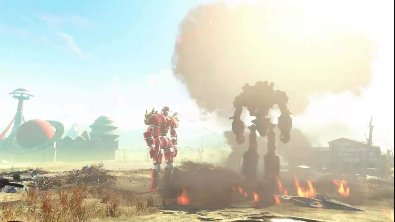 Hero of Nuka-World vs Liberty Prime - YouTube