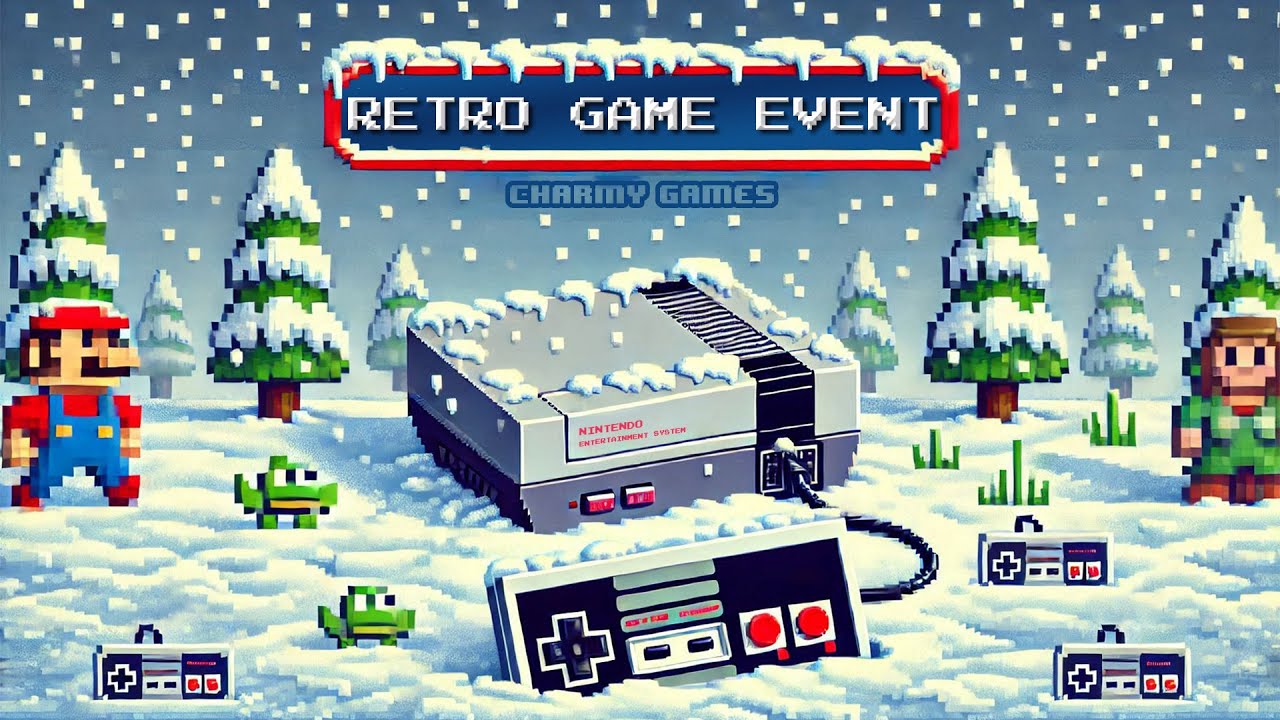 Retro Game Event – Day 2 [NES, SEGA, SNES, GBA]. Зимний выпуск - YouTube