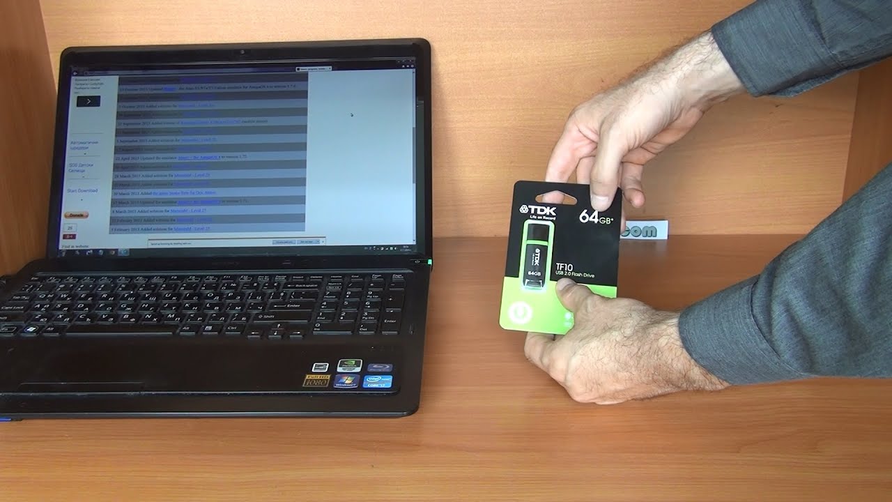 Unboxing and test of TDK 64GB TF10 USB 2.0 Flash Drive in 3D 4K UHD ...