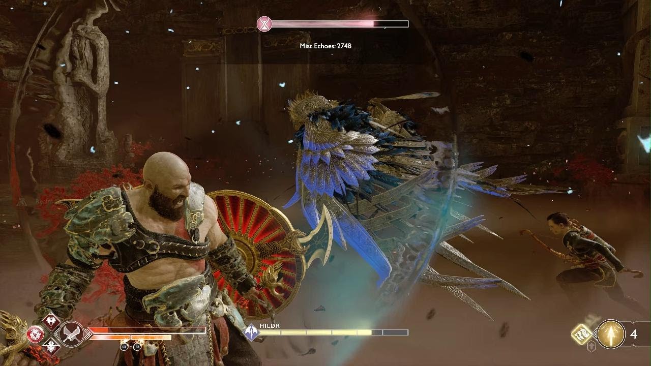 God Of War (2018) Valkyrie Hildr -GMGOW - YouTube