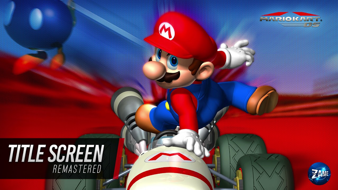 Title Screen: Remastered Mario Kart DS - YouTube