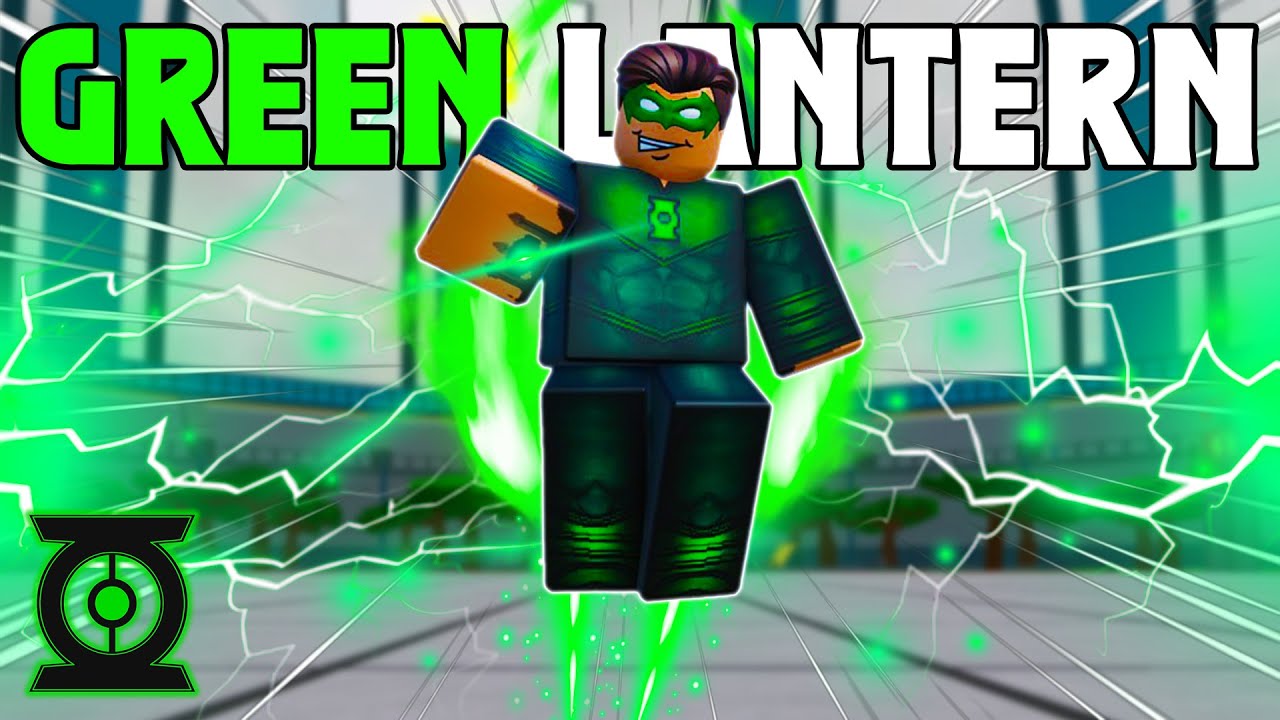 TROLLING as GREEN LANTERN in Heroes Battlegrounds ROBLOX.. - YouTube