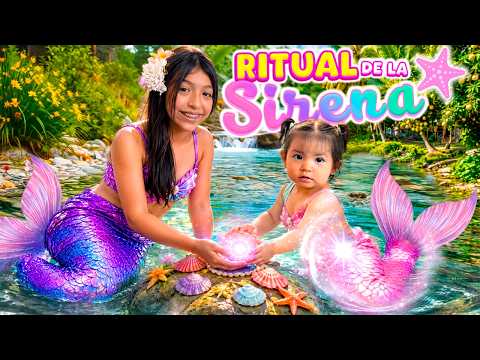 🧜🏻‍♀️RITUAL de LA SIRENA DEL RIO💦  ¡Entrega sus PODERES a UNA NUEVA SIRENITA! ✨🐚 🌿
