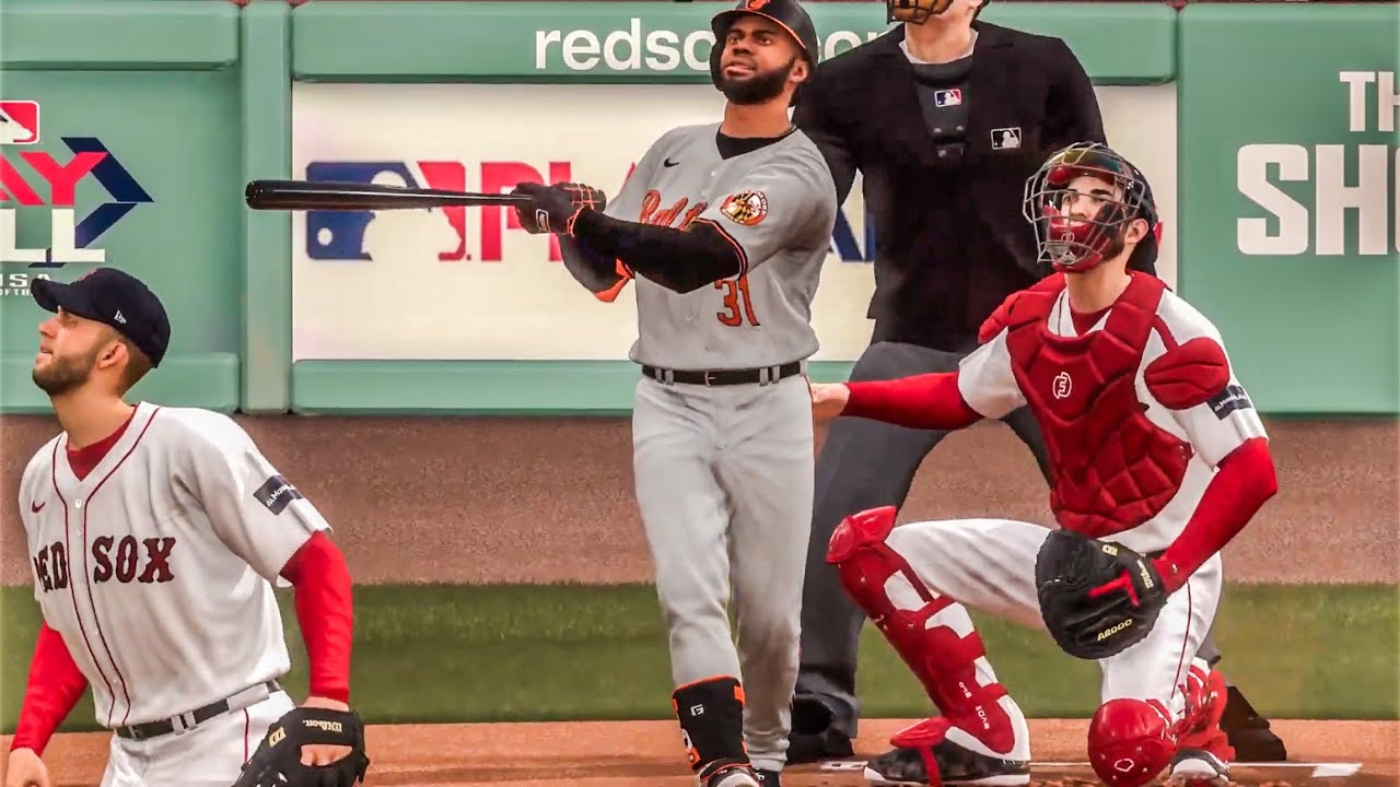 Boston Red Sox vs Baltimore Orioles 4/10/2024 MLB The Show 24 Gameplay ...