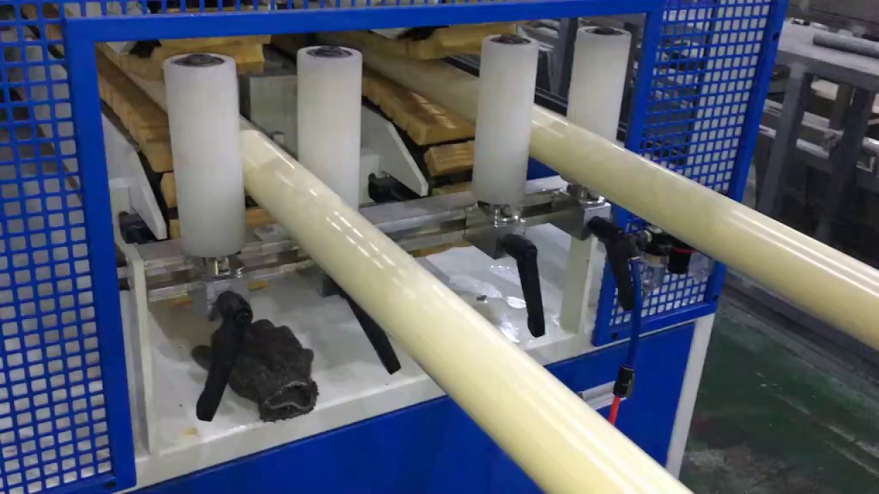 cpvc double pipe extrusion line --www.gpmplas.com - YouTube