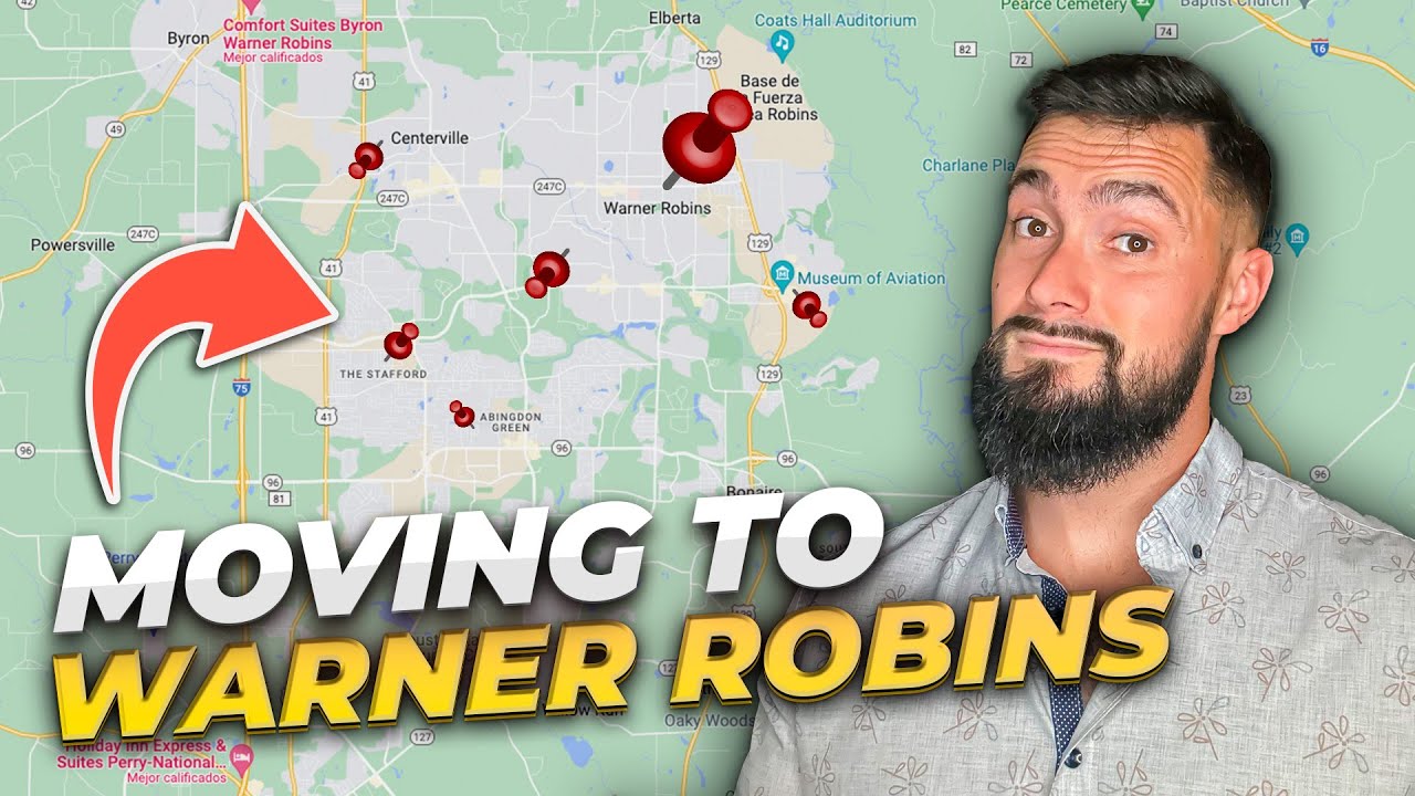 TOP 5 Neighborhoods To Live In Warner Robins GA - Don't Miss Out - YouTube