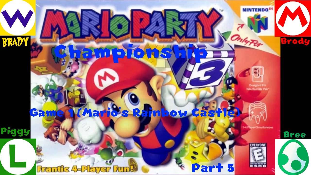 Mario Party Championship Game 1 (Part 5) - YouTube
