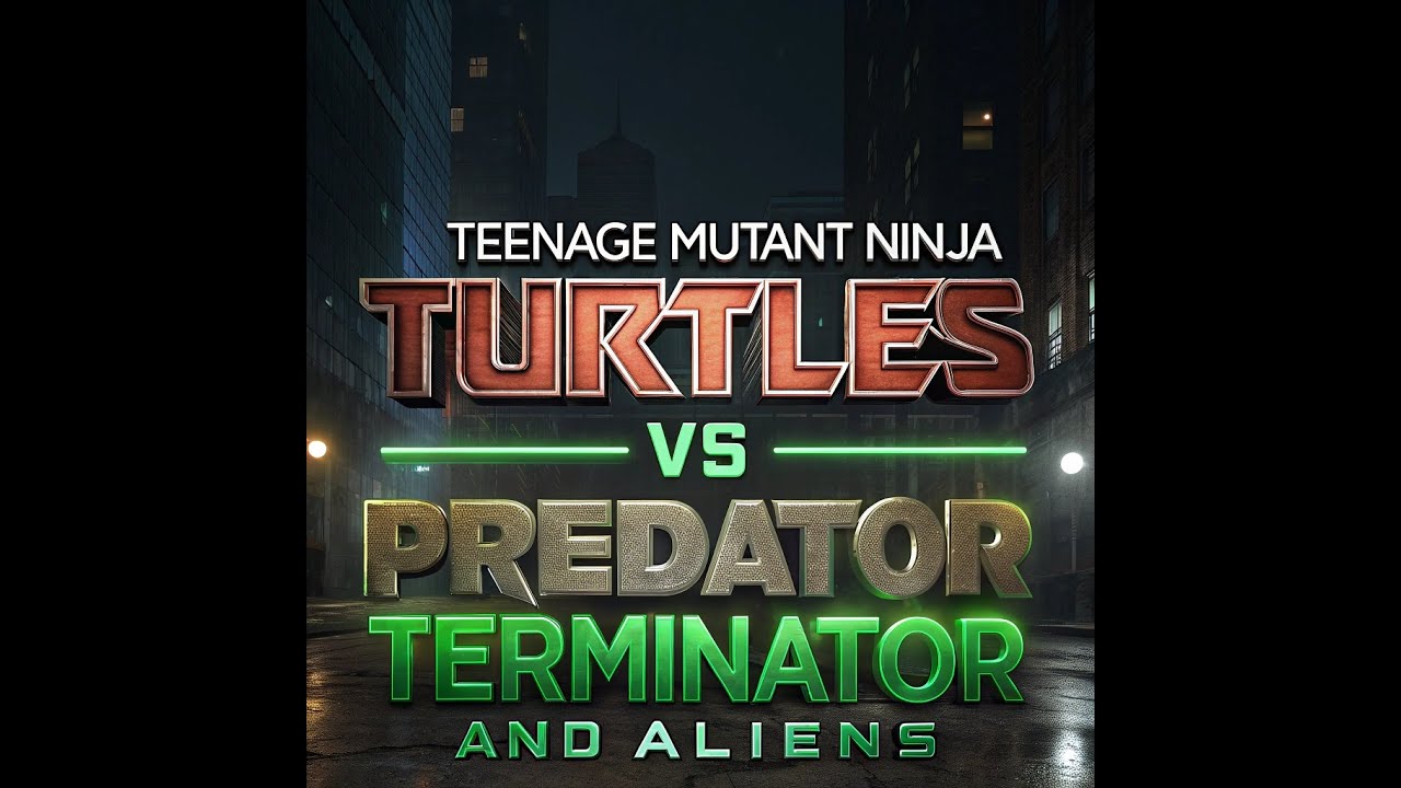 "TMNT: RATED-R BLOOD WAR – TURTLES vs PREDATOR, TERMINATOR & ALIENS ...