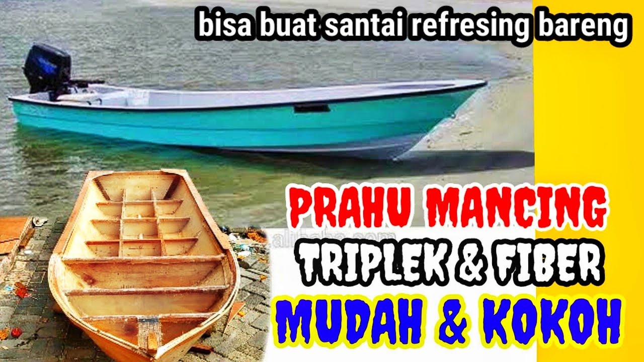 PERAHU MANCING MODERN 2 | TAHAP LAMINASI FIBER - YouTube