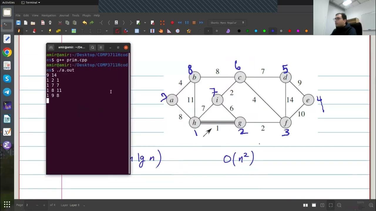 Lecture 31 - Let's Code Prim, Kruskal and Borůvka's Algorithms for ...