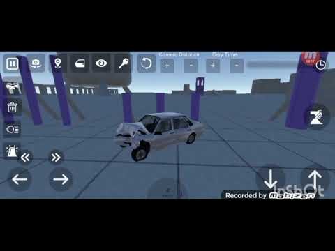 Lada Vaz 2115 test drive no brakes car crash Cindy car drive