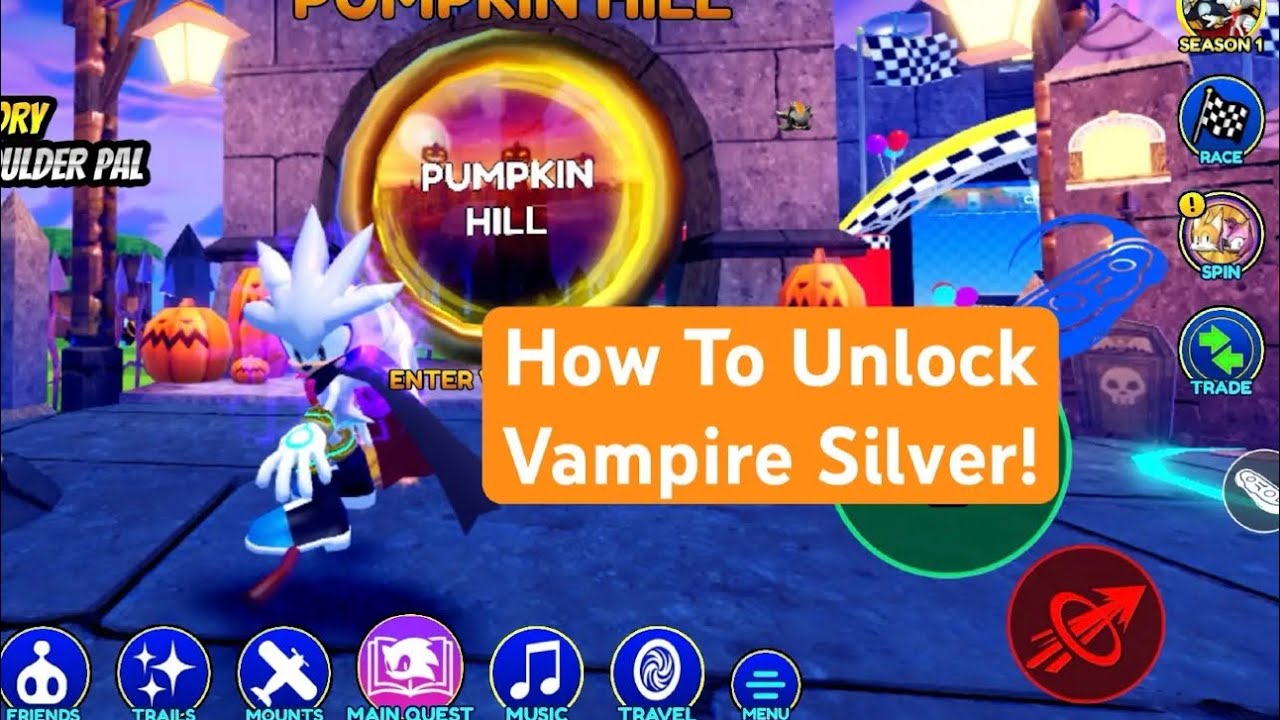 How To Unlock Vampire Silver! 🎃⚪️ - YouTube