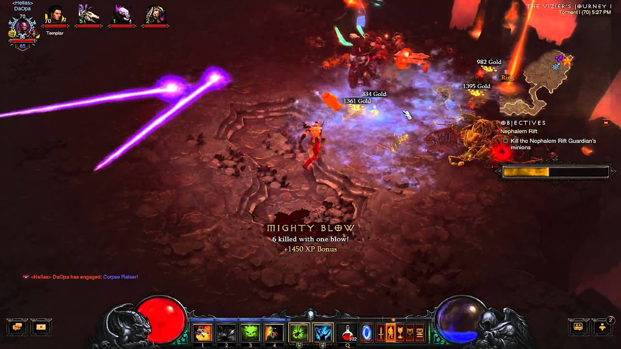 Legendary Ring: Oculus Ring | D3 2.1 Seasons Hardcore - YouTube