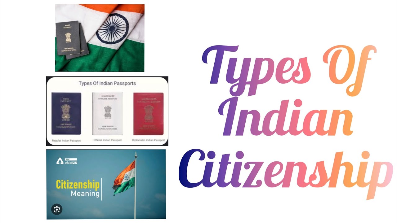 Types Of Indian Citizenship - YouTube