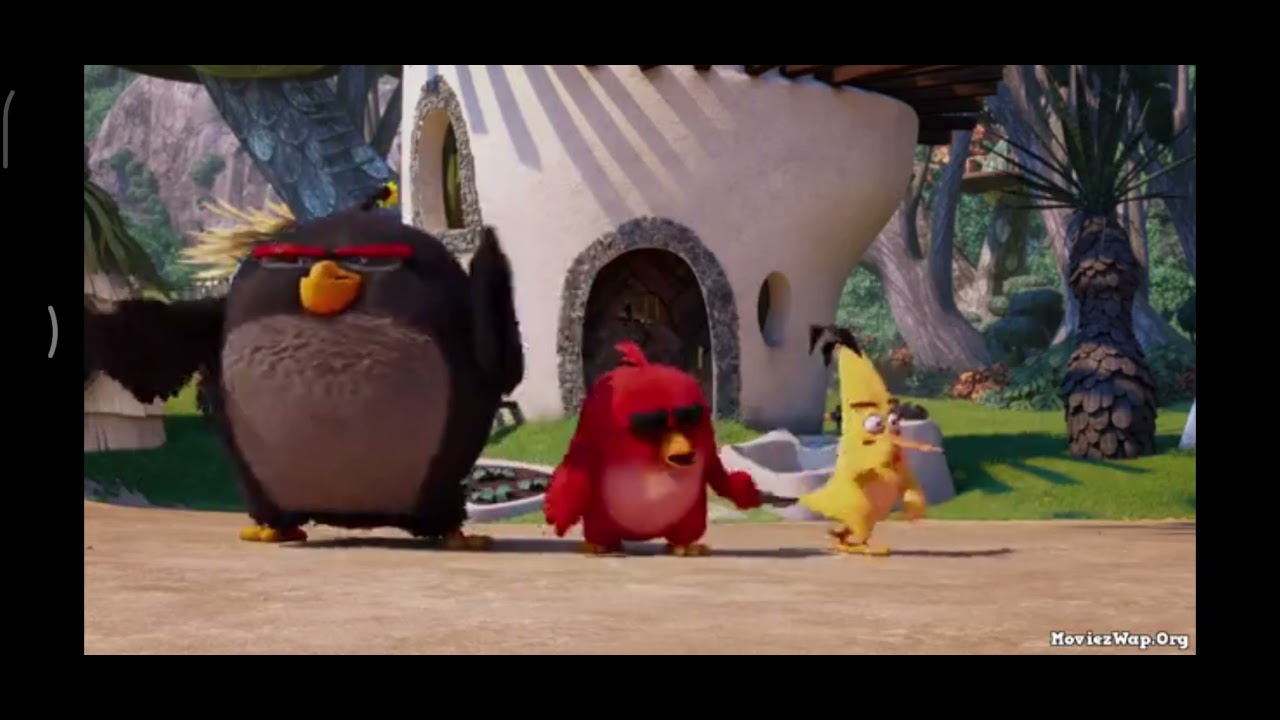 angry bird dancing scene - YouTube