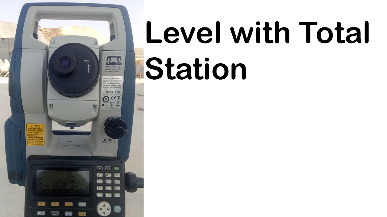 How to check level with Total Station |how to level |# ...