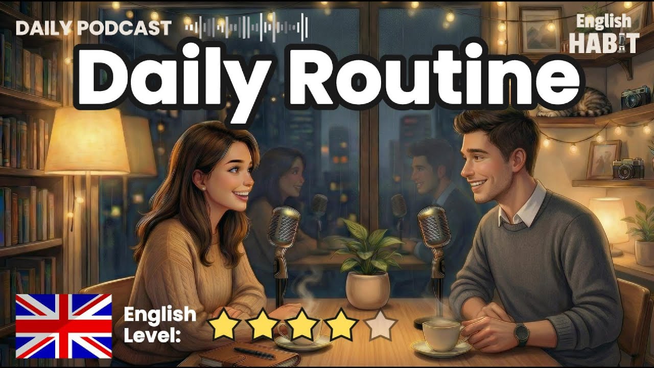 Talk About Your Daily Routine in English | Speaking Practice (Basic ...