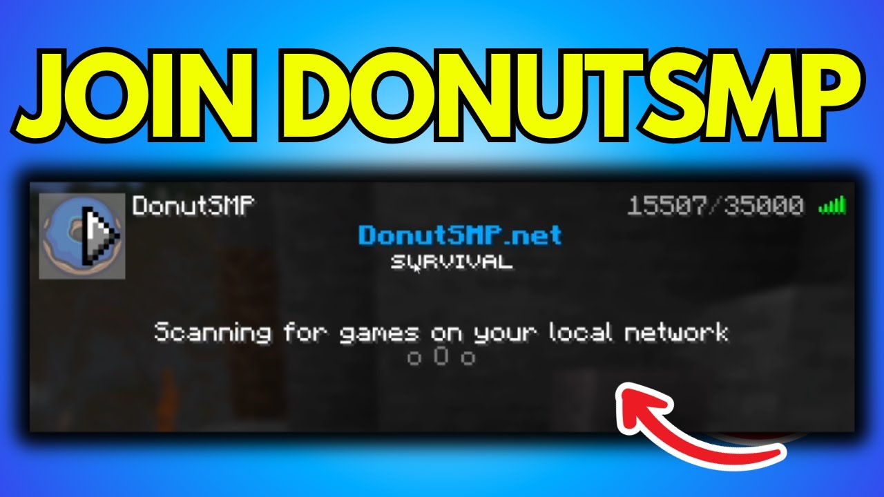 How To Join DonutSMP Biggest Minecraft Server - YouTube
