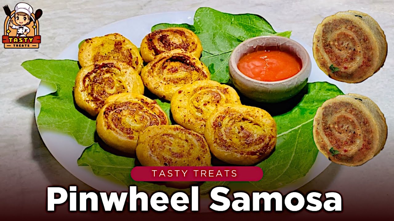 Potato Pinwheel Samosa Recipe By Tasty Treats | Pinwheel Samosa Recipe ...