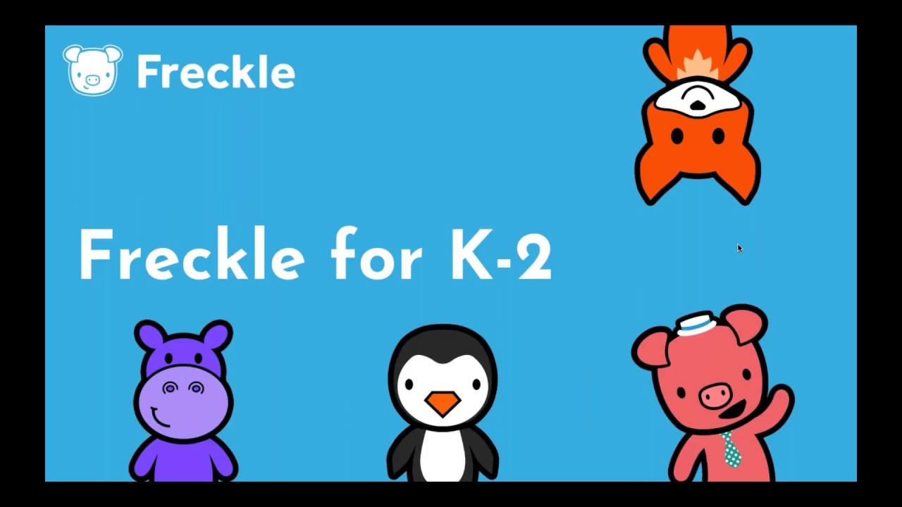 Freckle for K-2 - YouTube