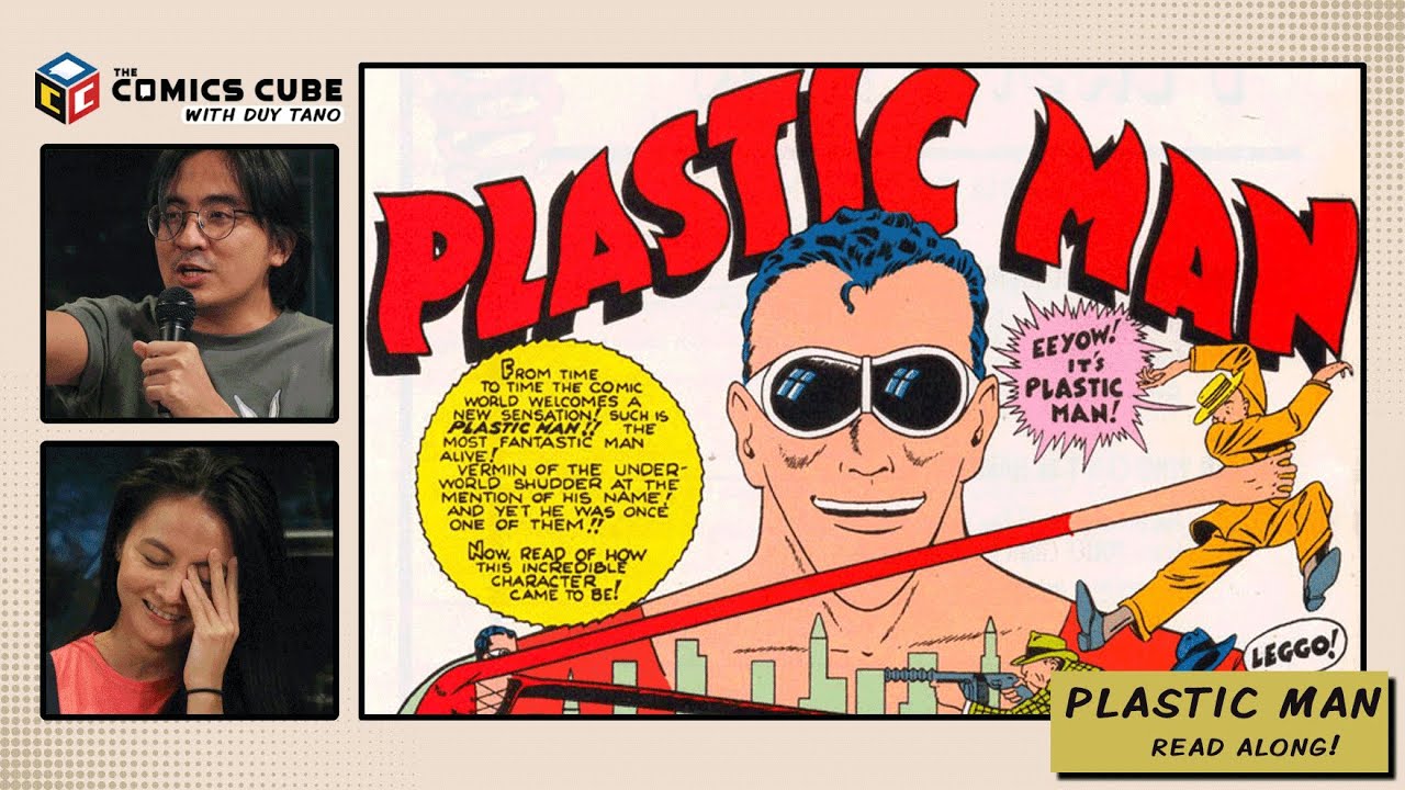 Plastic Man Readthrough: His First Appearance! - YouTube