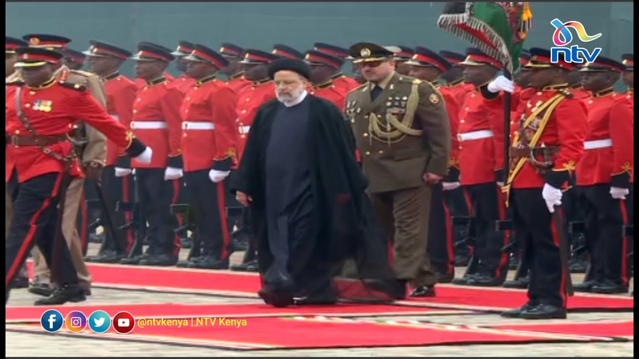 LIVE: President Ruto hosts Iranian President Ebrahim Raisi at State ...