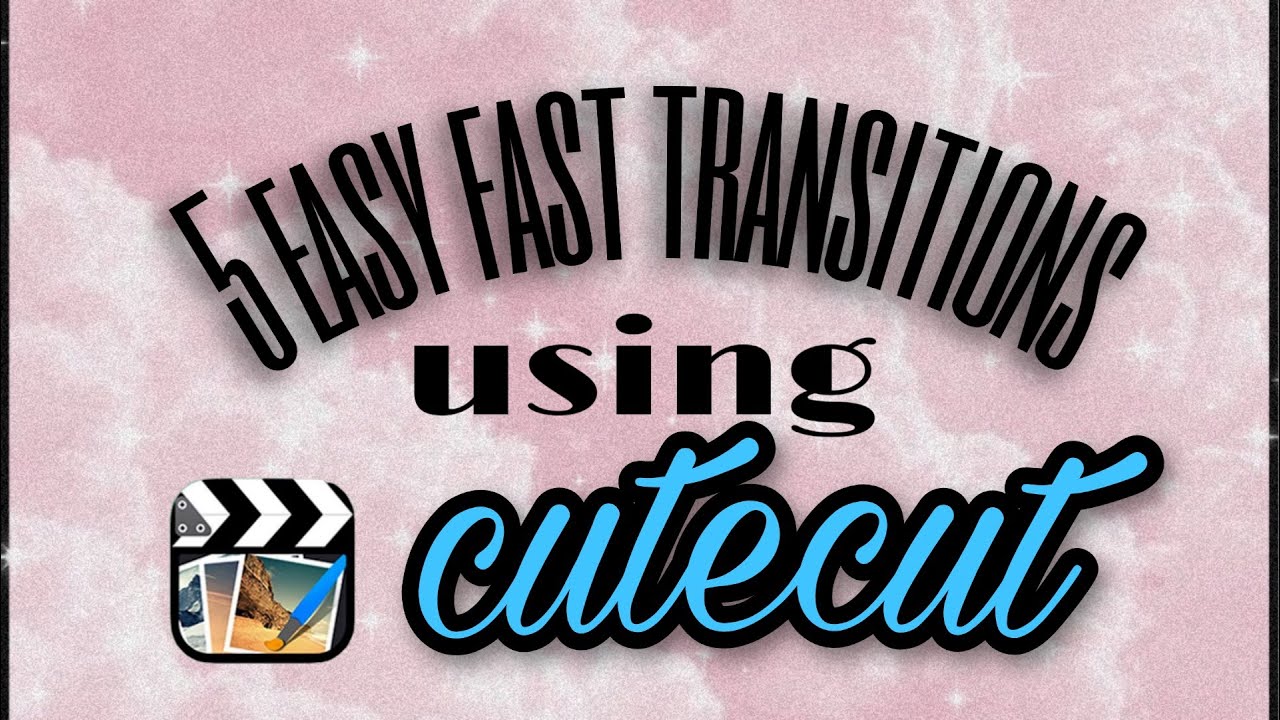 5 easy fast cute cut transitions (for beginners) - YouTube