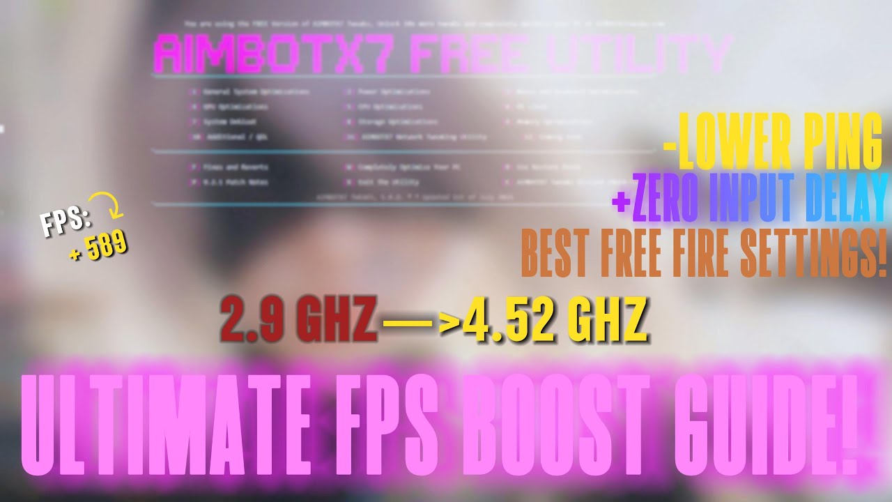 BEST TWEAKING TOOL OF 2025!😱 FREE FIRE BEST SETTINGS EVER FOR FREE 🖤 ...