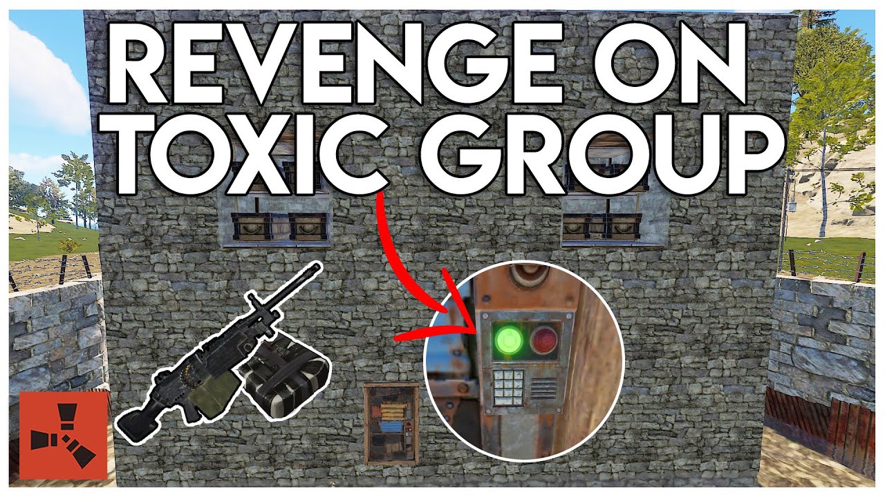 RAIDING and GETTING REVENGE on a TOXIC GROUP - Rust - YouTube