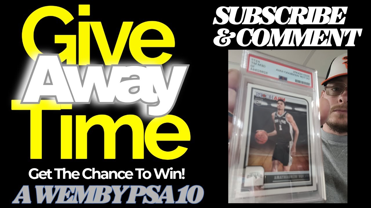 WEMBY PSA 10 Giveaway!!!!(Subscribe/Comment) Plus we open Topps ...