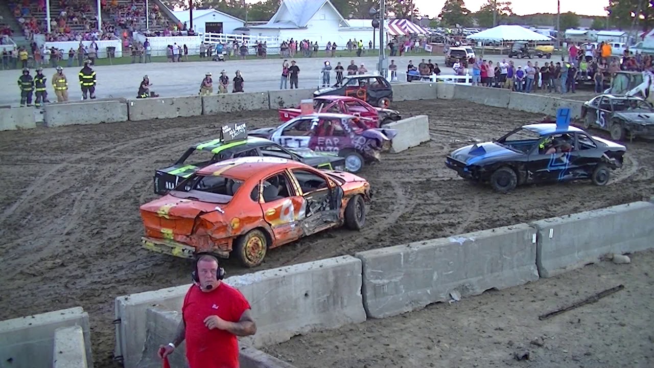 Van Wert County Derby - Mini Car Figure 8 (2018) - YouTube