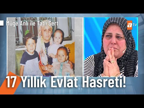 2006'da evlatlık verilen Ebru, Ahmet ve Hakan'ı arıyoruz! - Müge Anlı ile Tatlı Sert 28 Aralık 2023