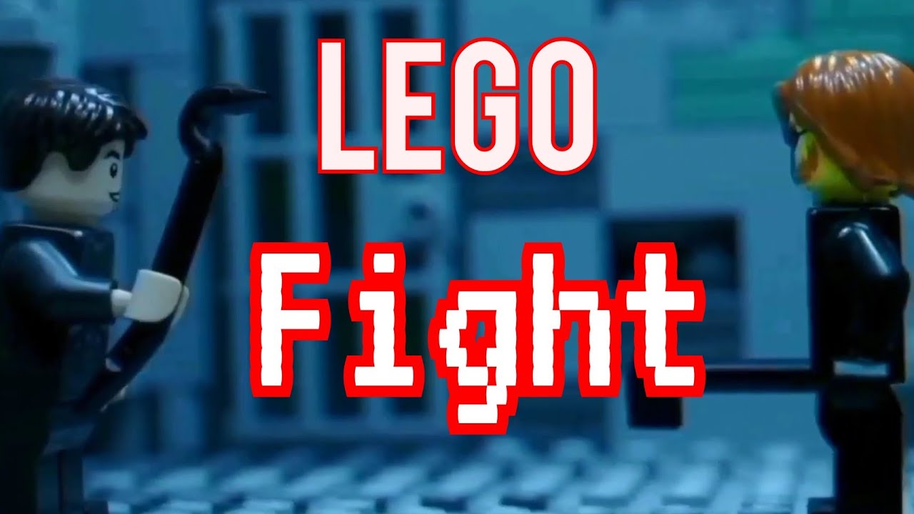 The old Lego fight animation - YouTube