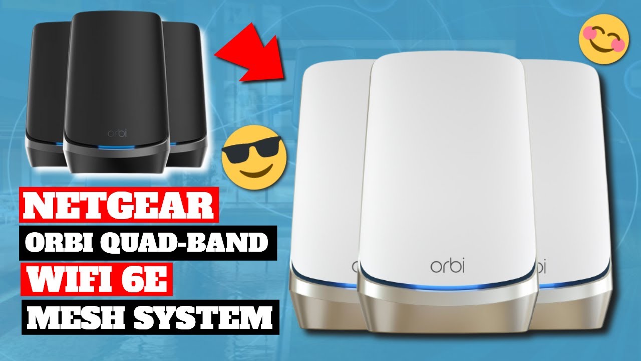 NETGEAR Orbi 960 Series Quad-Band WiFi 6E Mesh System Review - YouTube