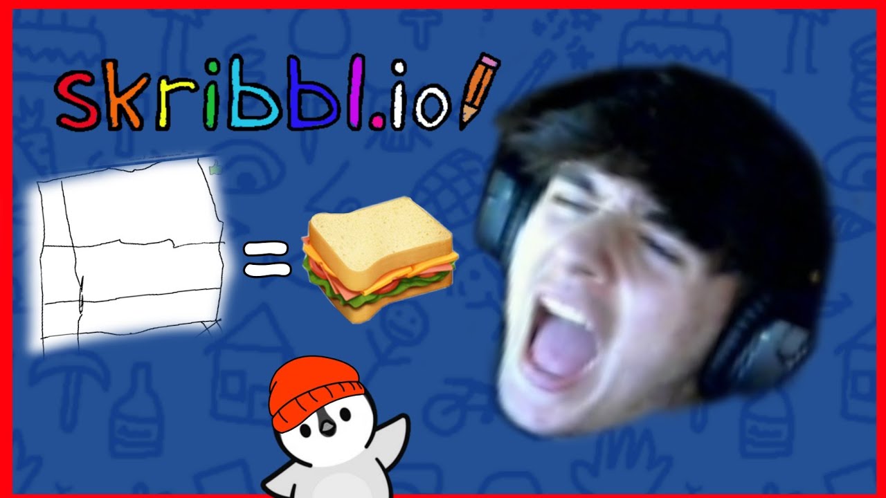 Skribbl.io (The Pictionary Masterpiece) + Skyscraper sandwiches.. - YouTube