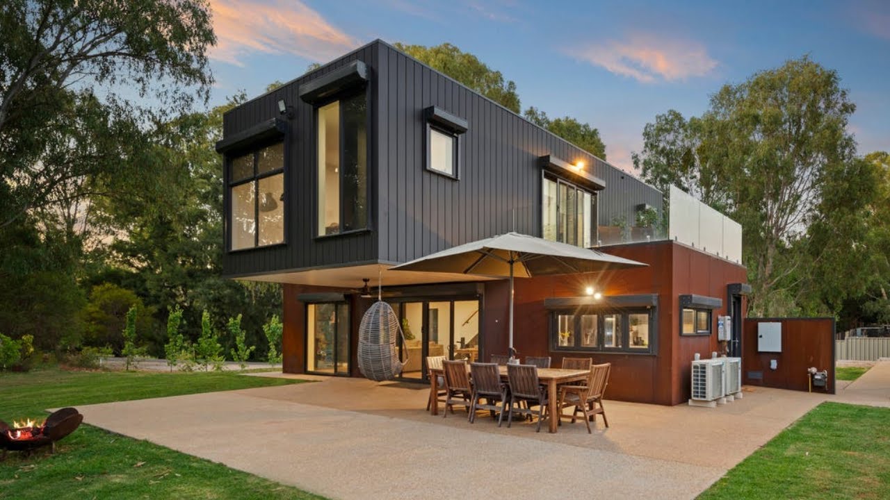 UNBELIEVABLE Container Home - This one will BLOW YOUR MIND! - YouTube