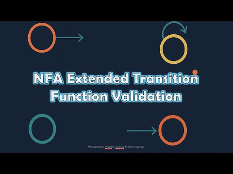 NFA Extended Transition Function Validation - YouTube
