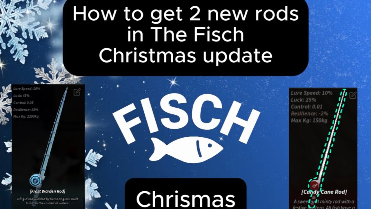 How to get 2 new fishing rods in Fisch - YouTube