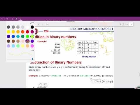 Addition in binary numbers - YouTube