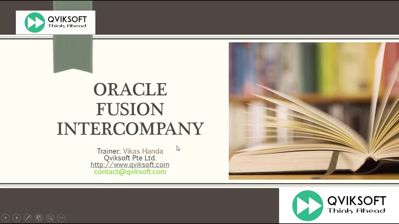 Oracle Fusion Intercompany - YouTube