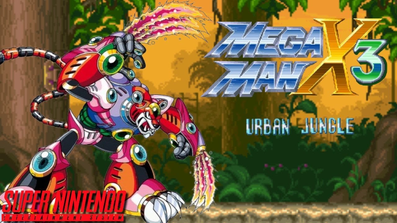 Mega Man X3 - Urban Jungle ~ Super Nintendo Entertainment System - YouTube