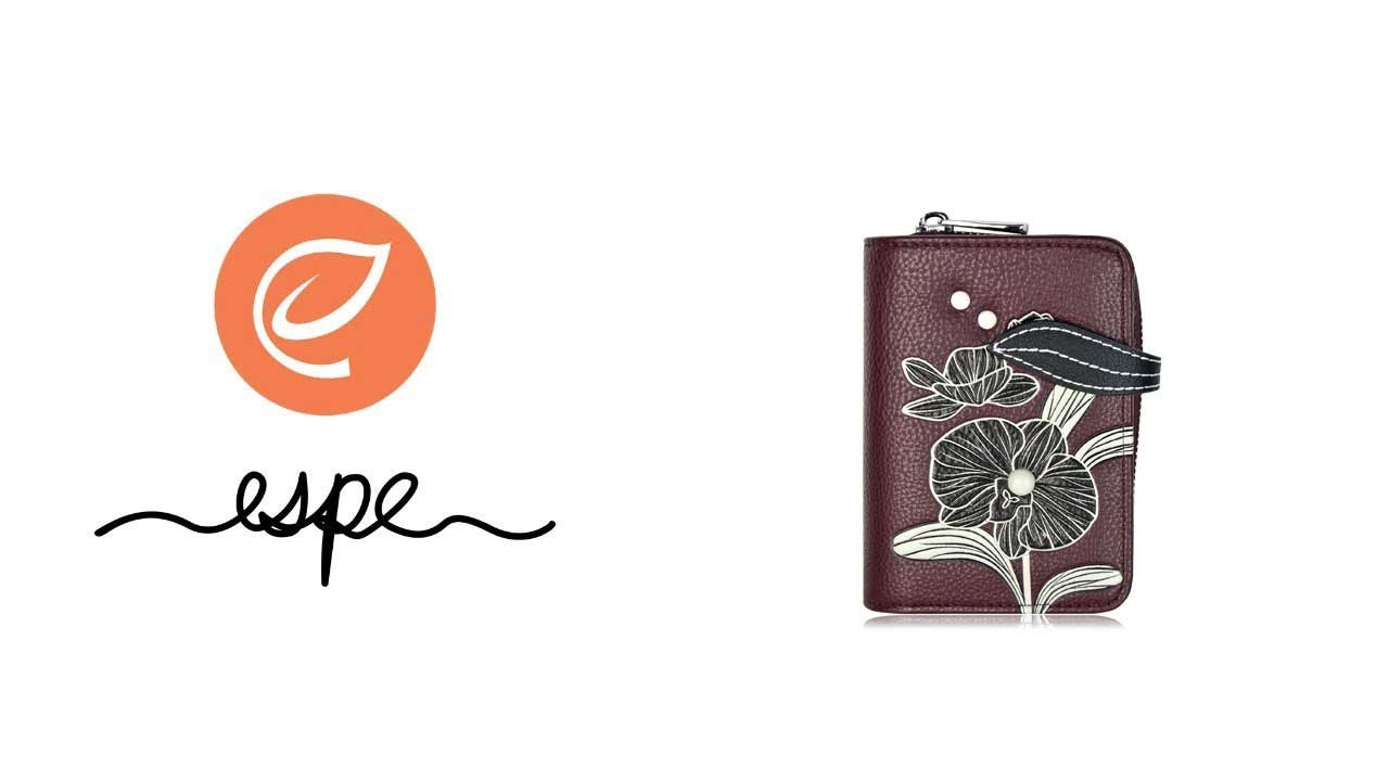 ESPE - Orchid Small Zip Wallet - FW2024 Vegan Collection, Cruelty Free ...