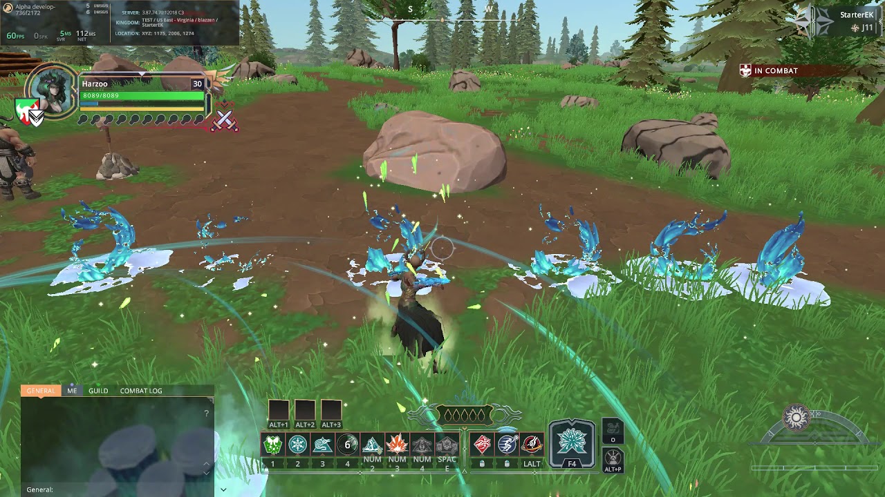 Crowfall Frostweaver Healer mechanics - YouTube
