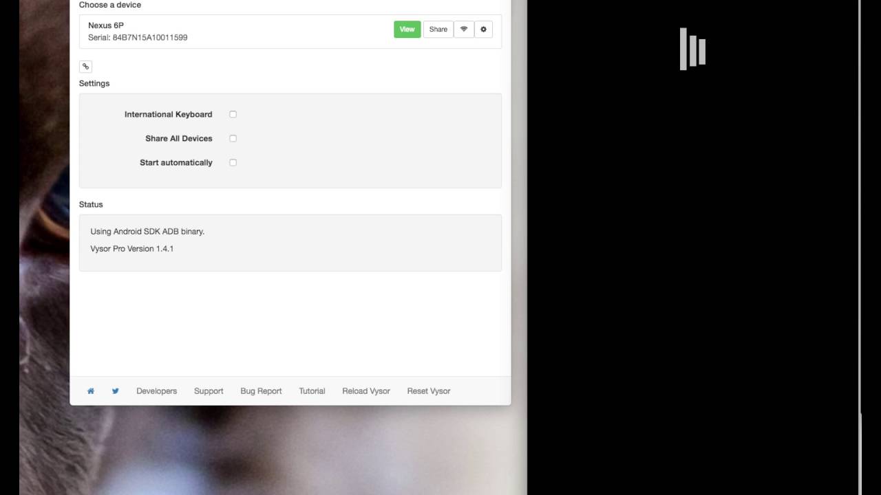 Vysor - Wireless Mode - YouTube