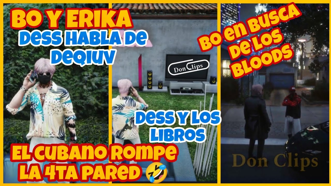 DESS HABLA DE DEQIUV, EL CUBANO ROMPE LA 4TA PARED 🤣 BO BUSCA A LOS ...