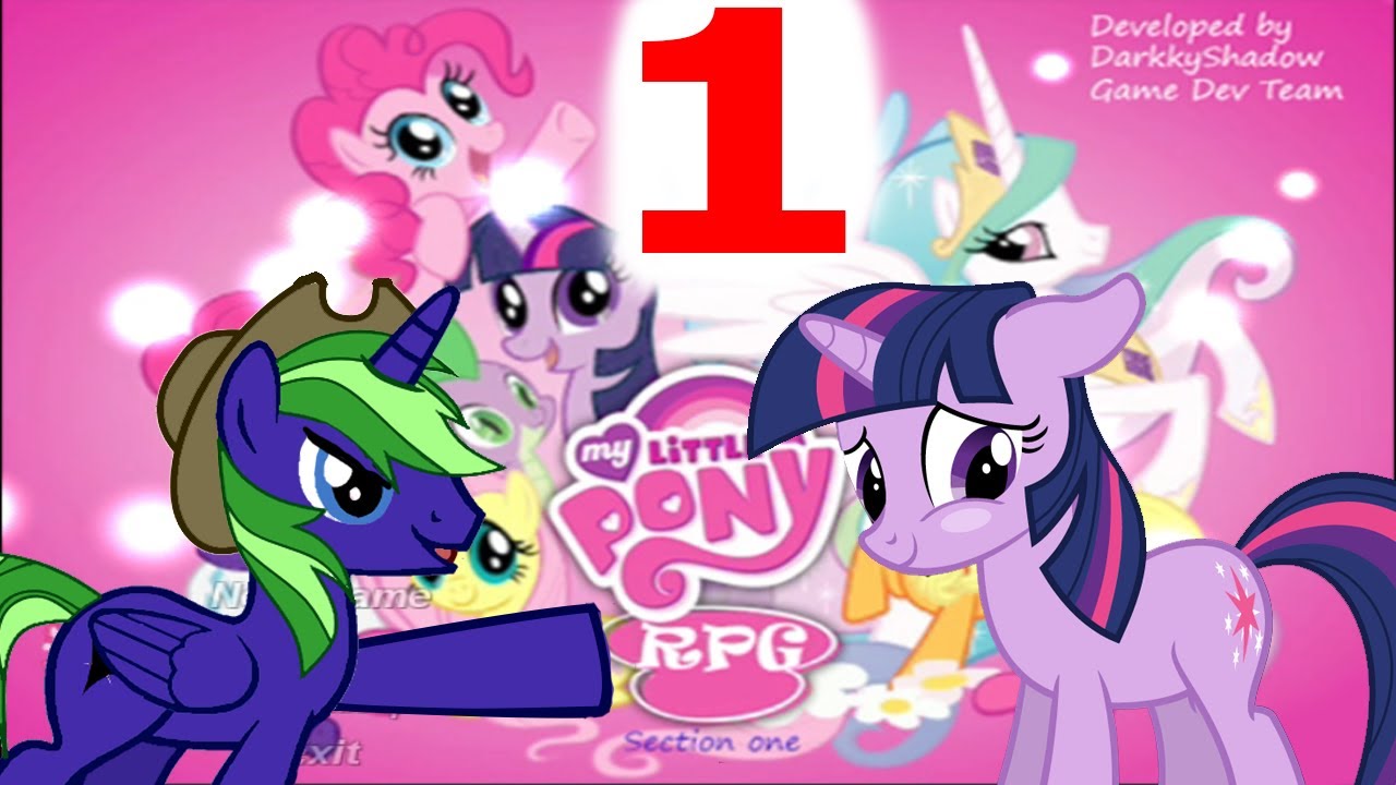My Little Pony RPG Part 1 - TWILIGHT SPARKLE ADVENTURE! - YouTube